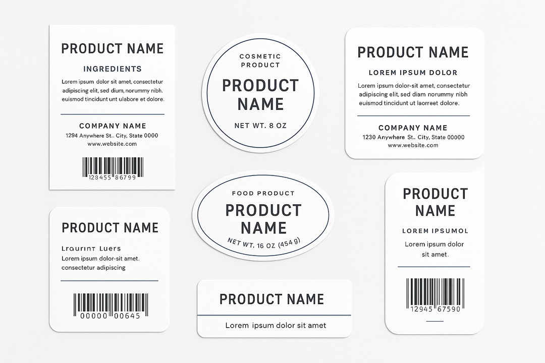 Product Labels – Vital Print Press